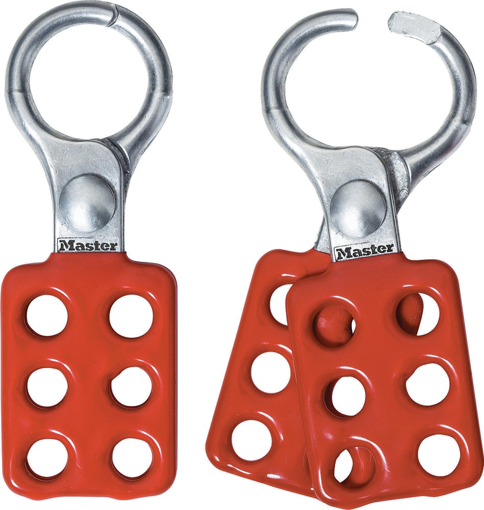 Master Lock 0416 Aluminium Lockout Hasp-25mm Jaw Clearance (Each) for ...