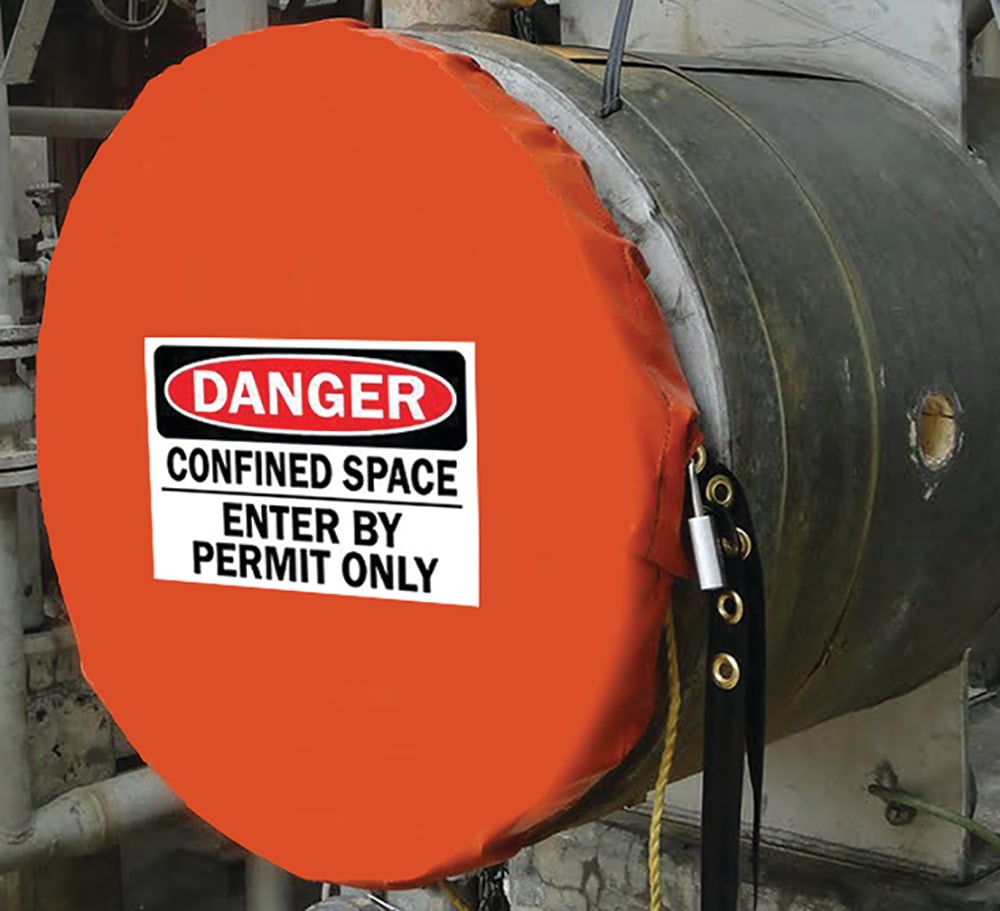 Master Lock S203CSM Confined Space Access Cover-Solid, Medium (Each ...