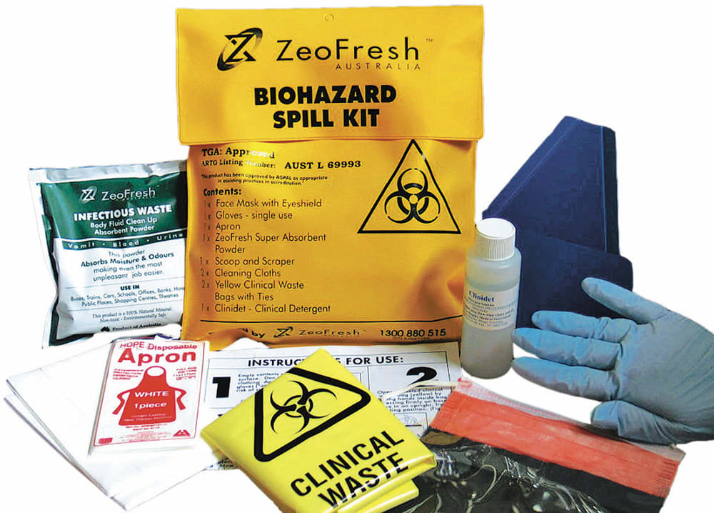 Biohazard Spill Kit (Each) for sale - NZ Safety Blackwoods. | NZ Safety ...