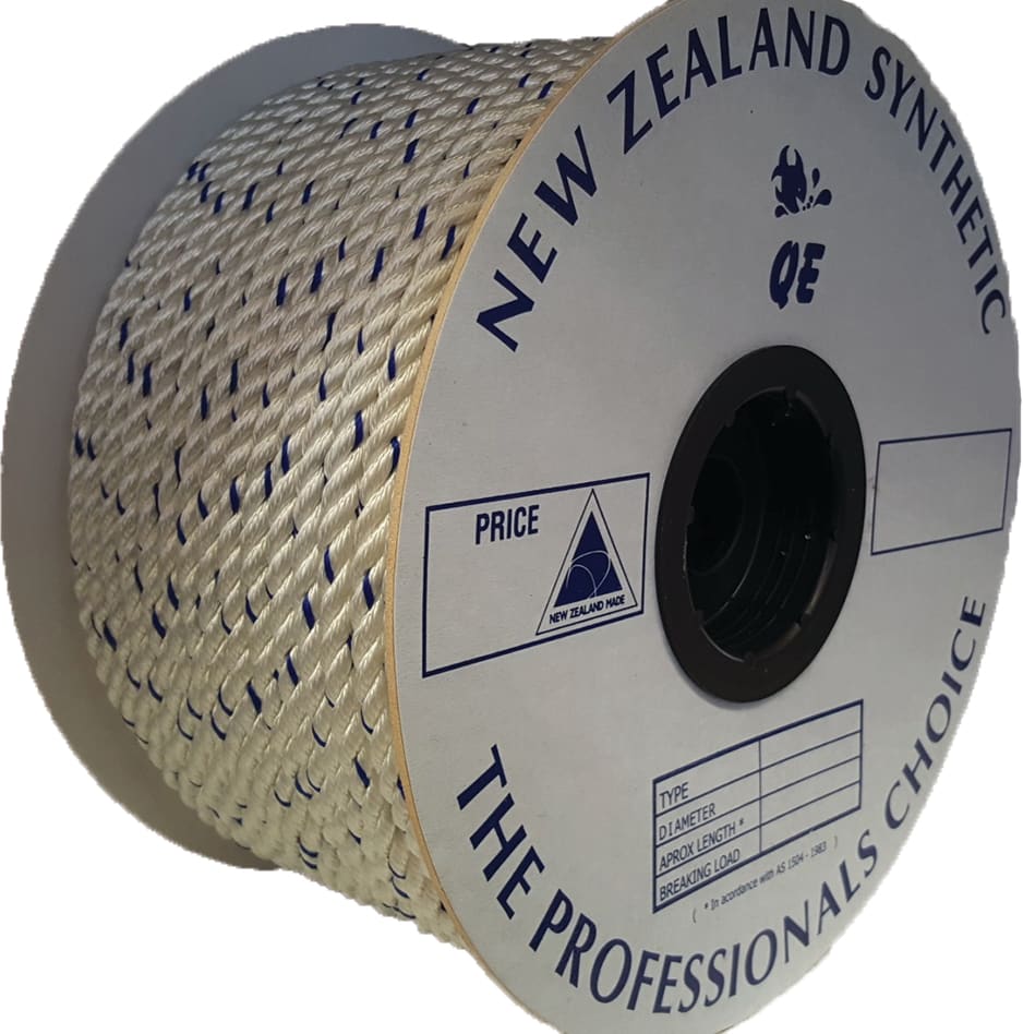 Polyester Rope 3 Strand 6mmx110m Reel (Each) for sale - NZ Safety ...