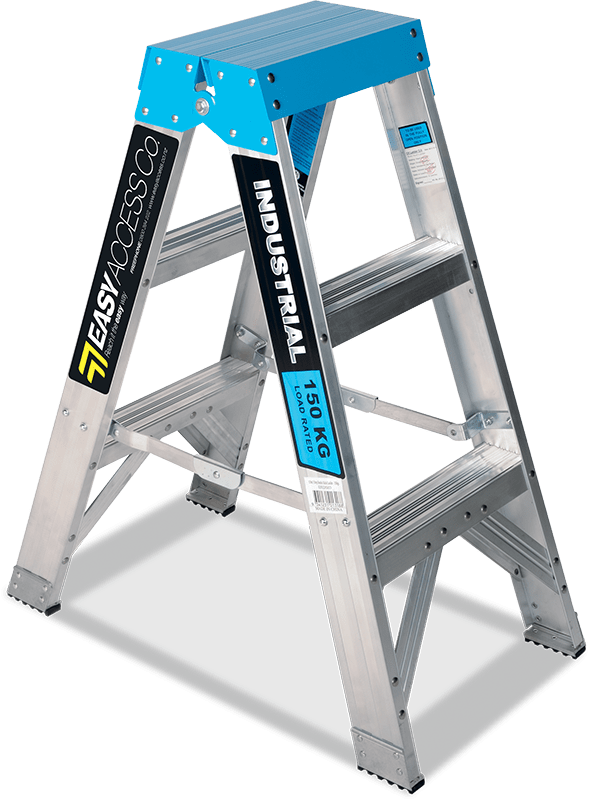 Easy Access 3 Step Double Sided Ladder 180kg-0.9m (Each) for sale | NZ ...
