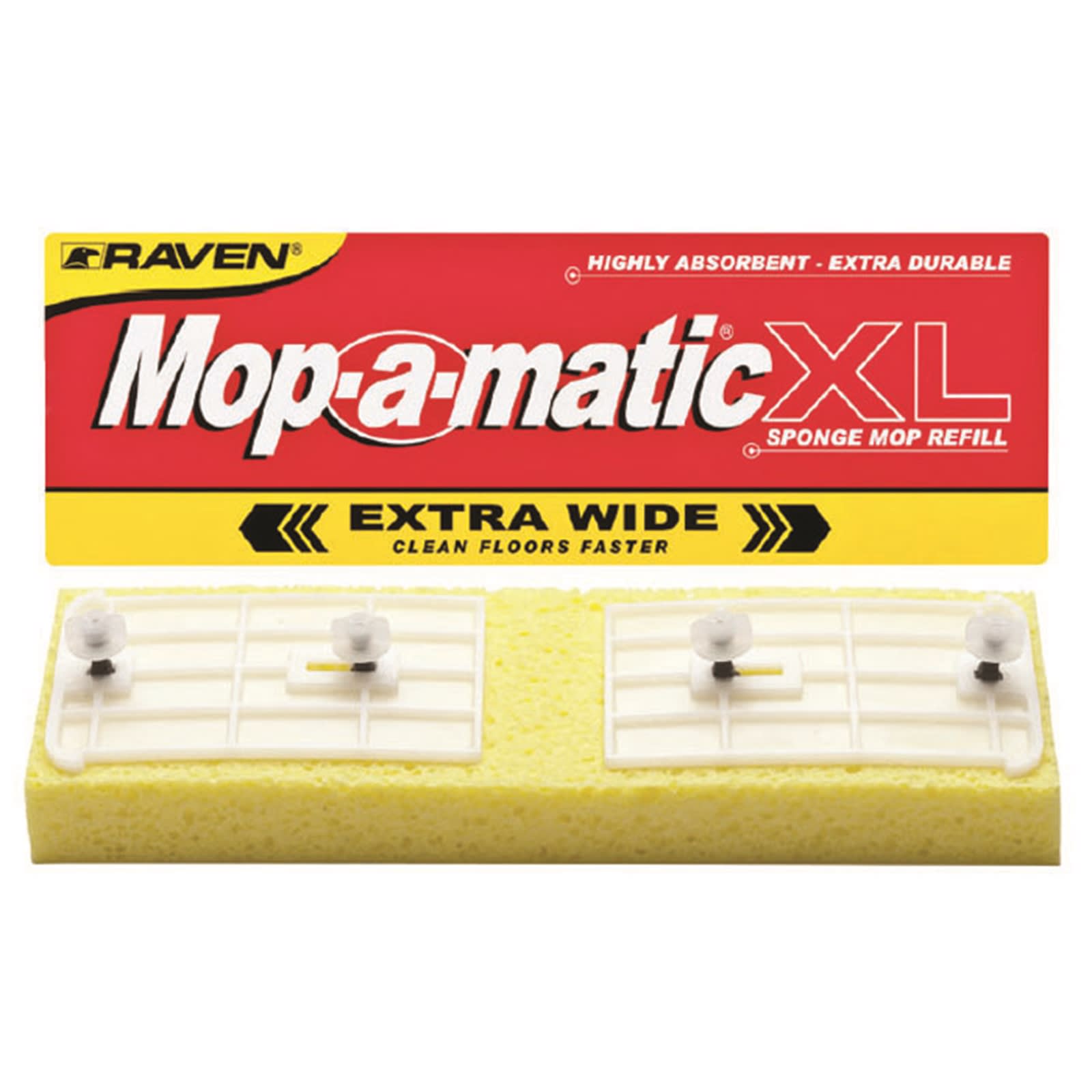 Raven Mopamatic 4 pin Sponge refill Mop-Each for sale | NZ Safety ...