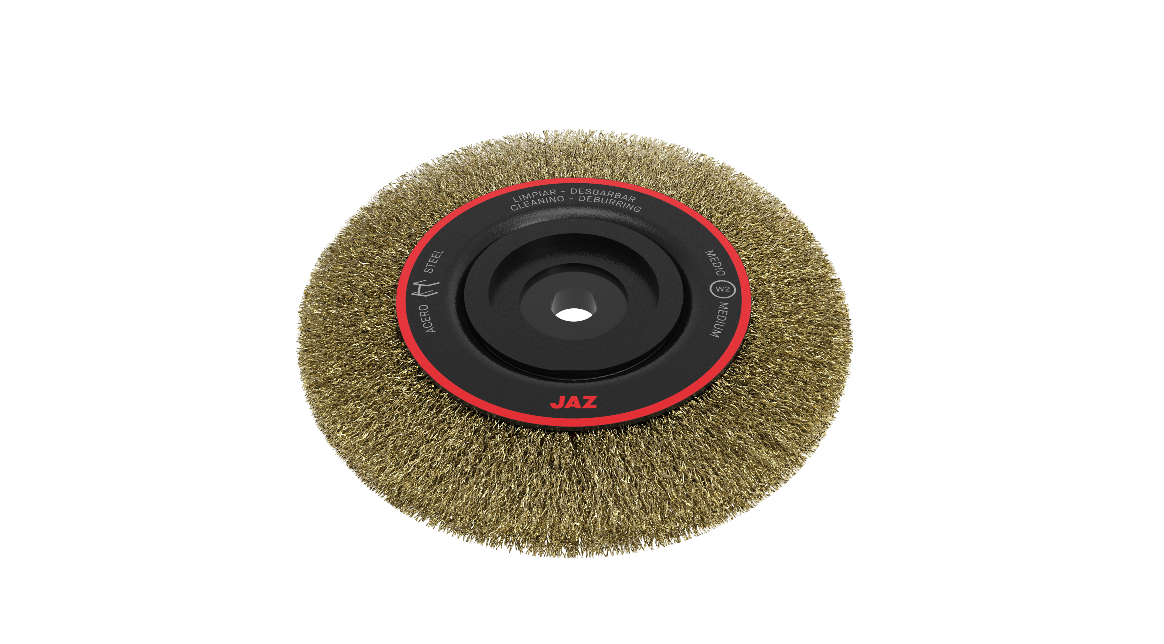 JAZ Wide Face Wire Wheel 250x35mm (Each) for sale - NZ Safety ...