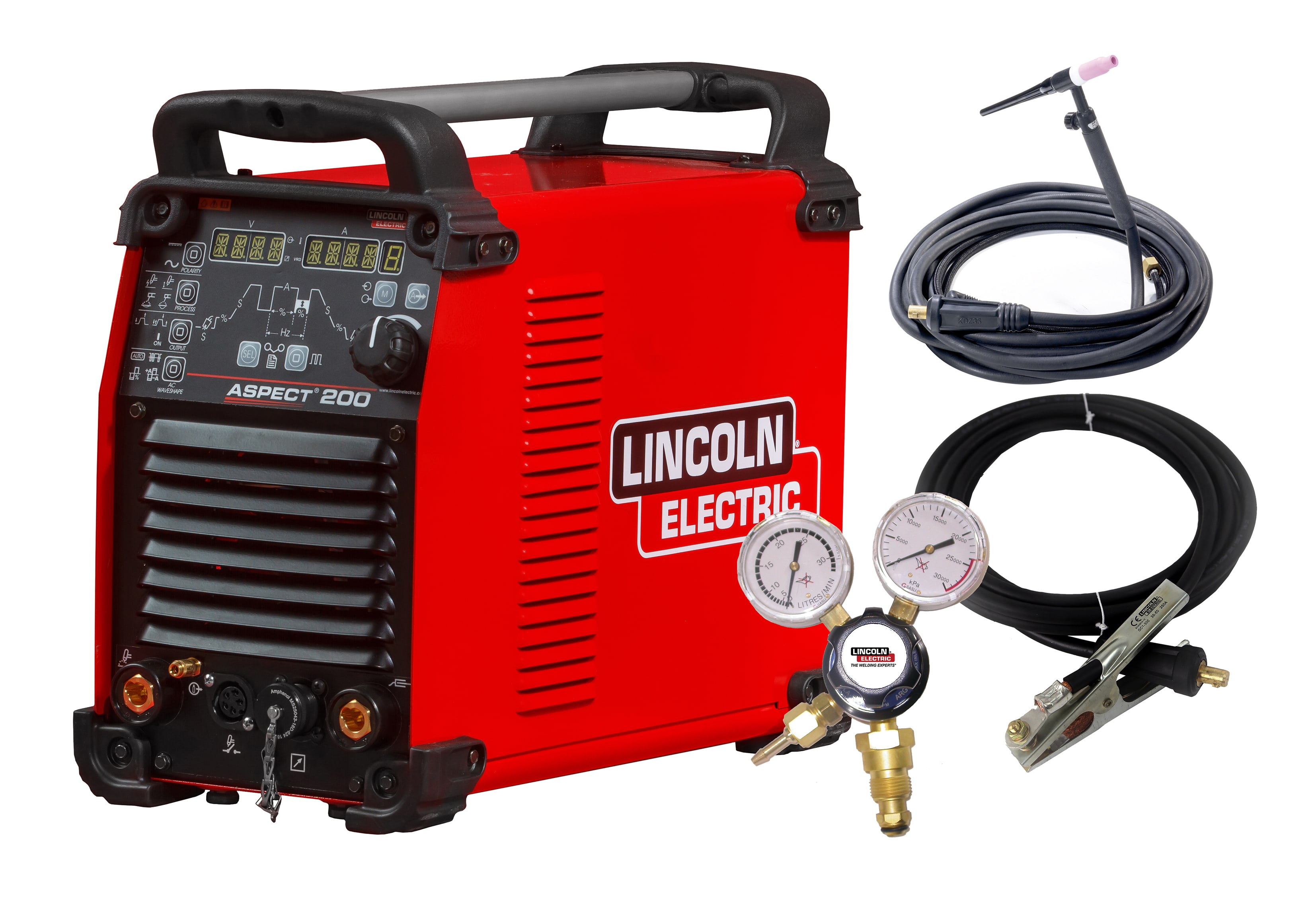 Lincoln Electric Aspect 200 TIG Welder-Kit for sale | NZ Safety Blackwoods