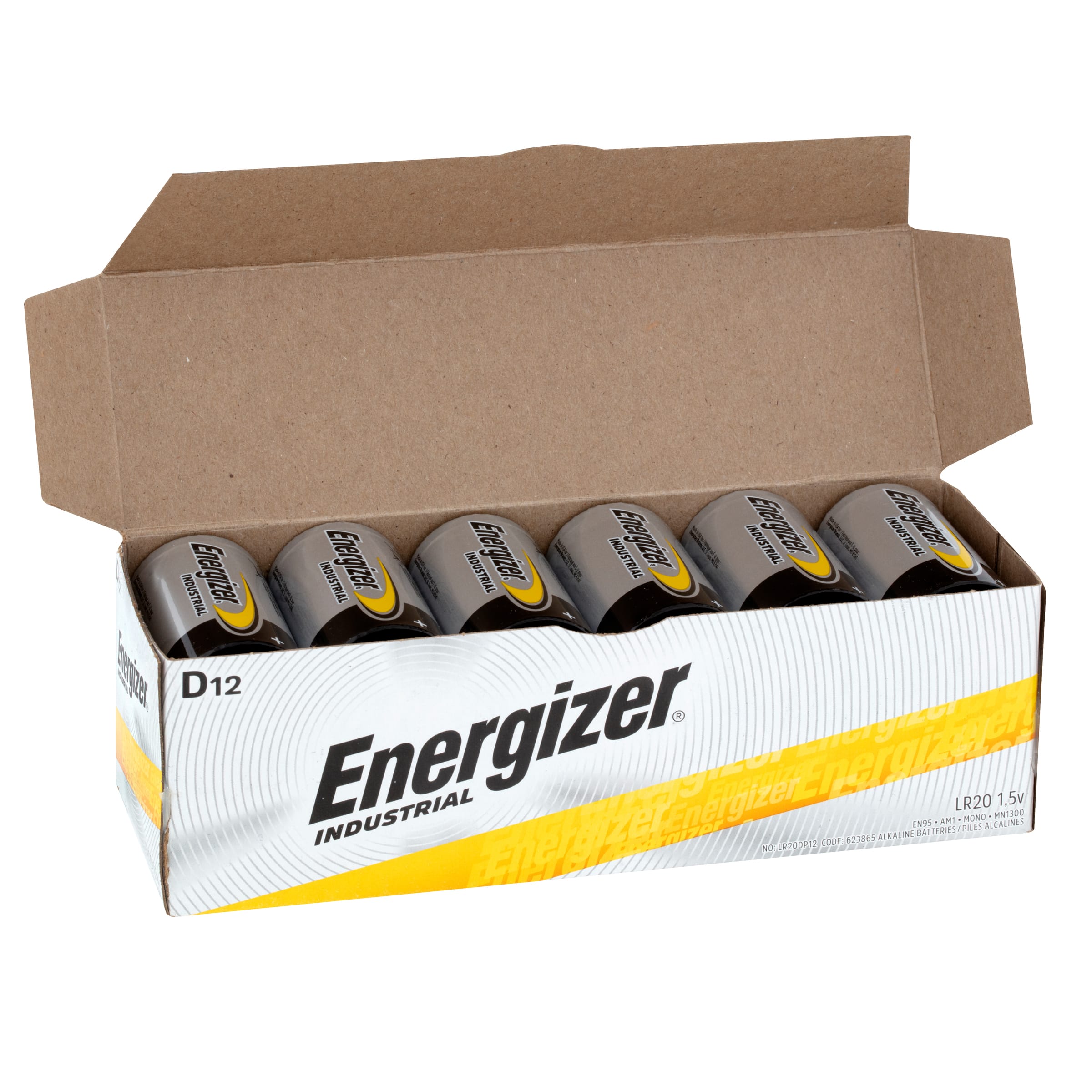 Energizer Industrial D Bulk 12 Pack (Box) for sale - NZ Safety ...