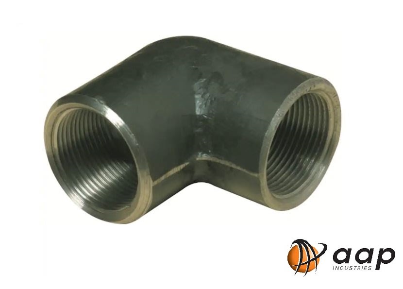 ELBOW F/F 90 Steam Black Steel 50NB-Each for sale | NZ Safety Blackwoods