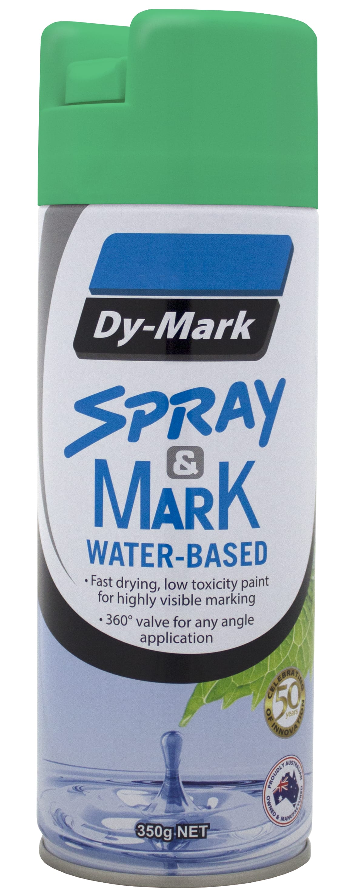 Dy-Mark Spray & Mark Water Based Fluoro Green 350g (Each) for sale - NZ ...