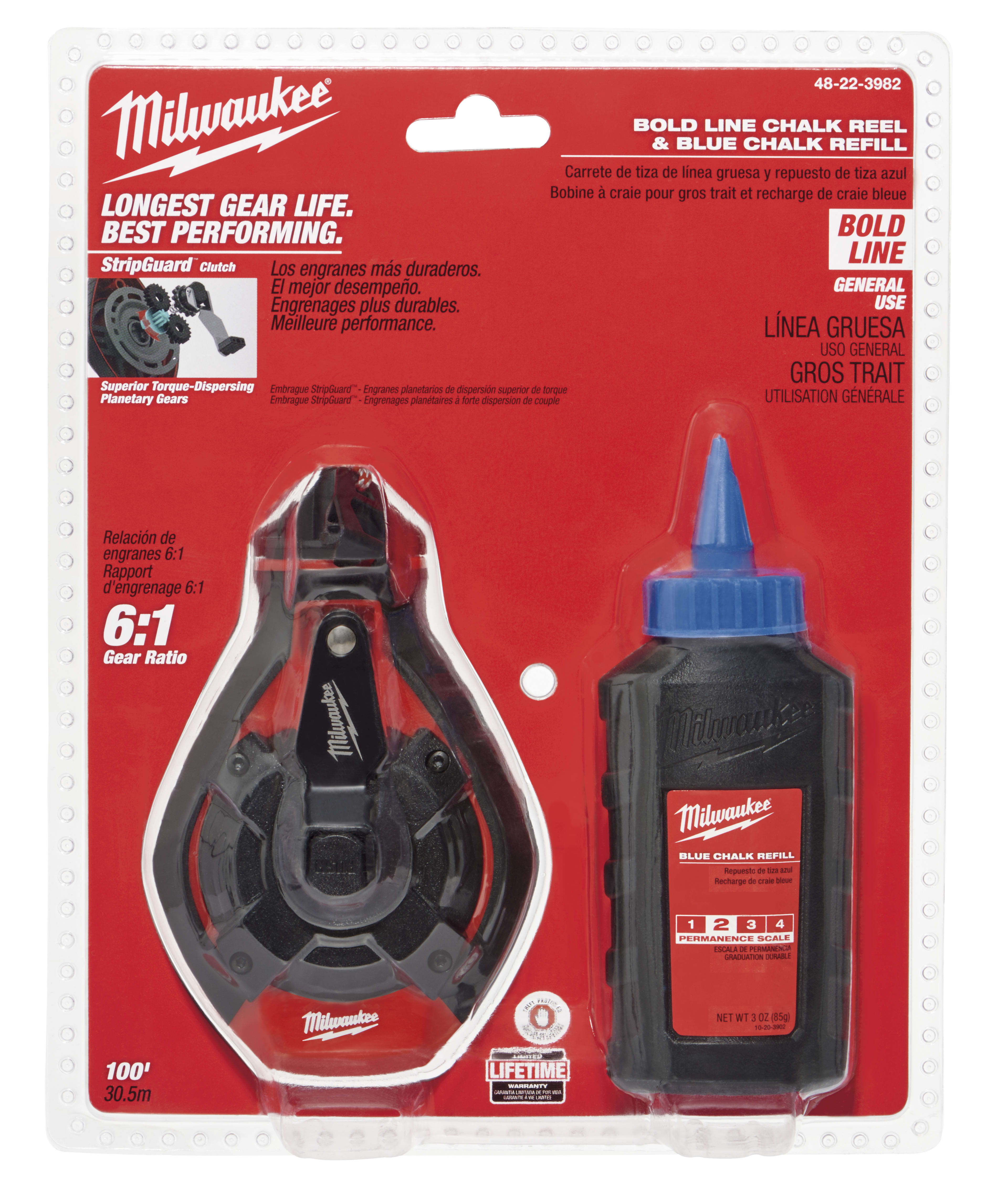 30m Bold Line Chalk Reel Kit with Blue Chalk-Each for sale - NZ Safety ...