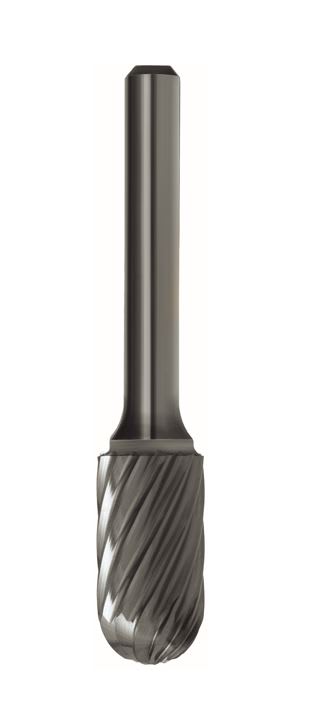 Aluminium Cut Cylindrical Radius End Carbide Burr-3/8" x 3/4" (Each ...