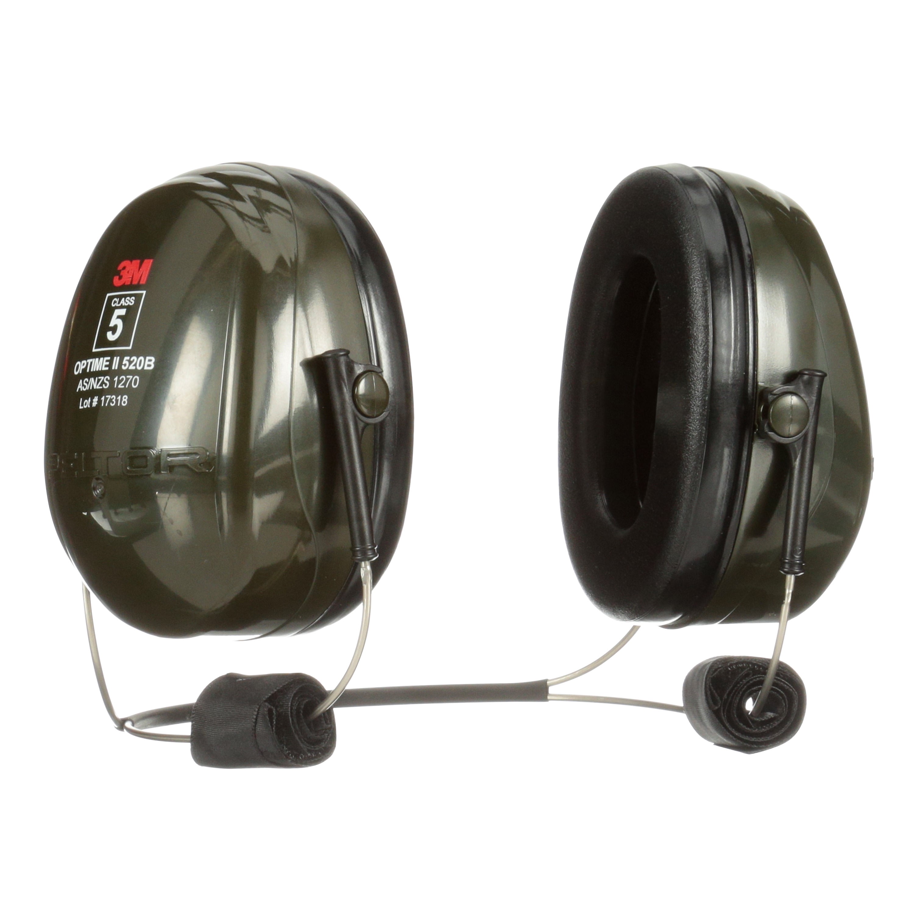 3M PELTOR Optime II Neckband Earmuff H520B Green (Each) for sale - NZ ...