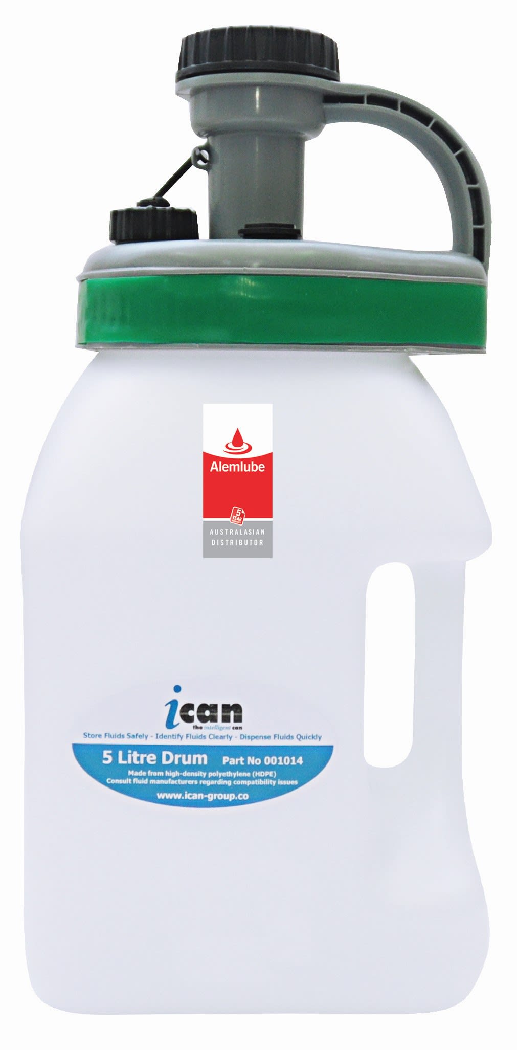 Alemlube iCan 5L Container with Storage Lid Kit (Each) for sale | NZ ...