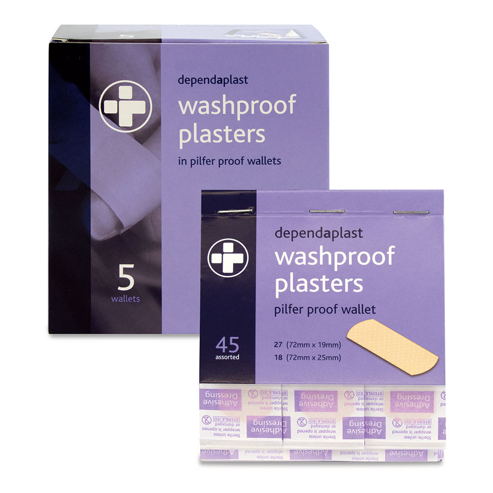 NZ Red Cross Washproof Plasters-5 packs in a box (Box) for sale - NZ ...