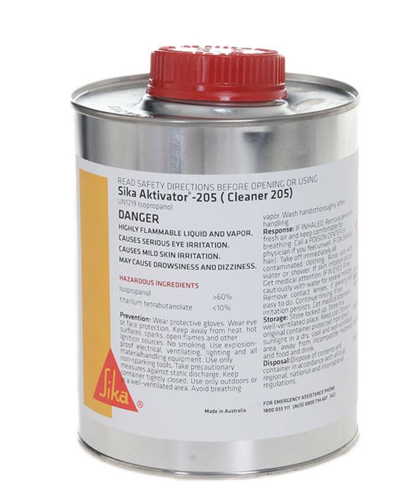 Sika Aktivator-205-1 Litre (Each) for sale - NZ Safety Blackwoods. | NZ ...
