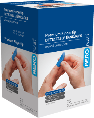 Metal Detect Fingertip Plaster-45 x 75mm-Pack of 25 (Packet) for sale ...