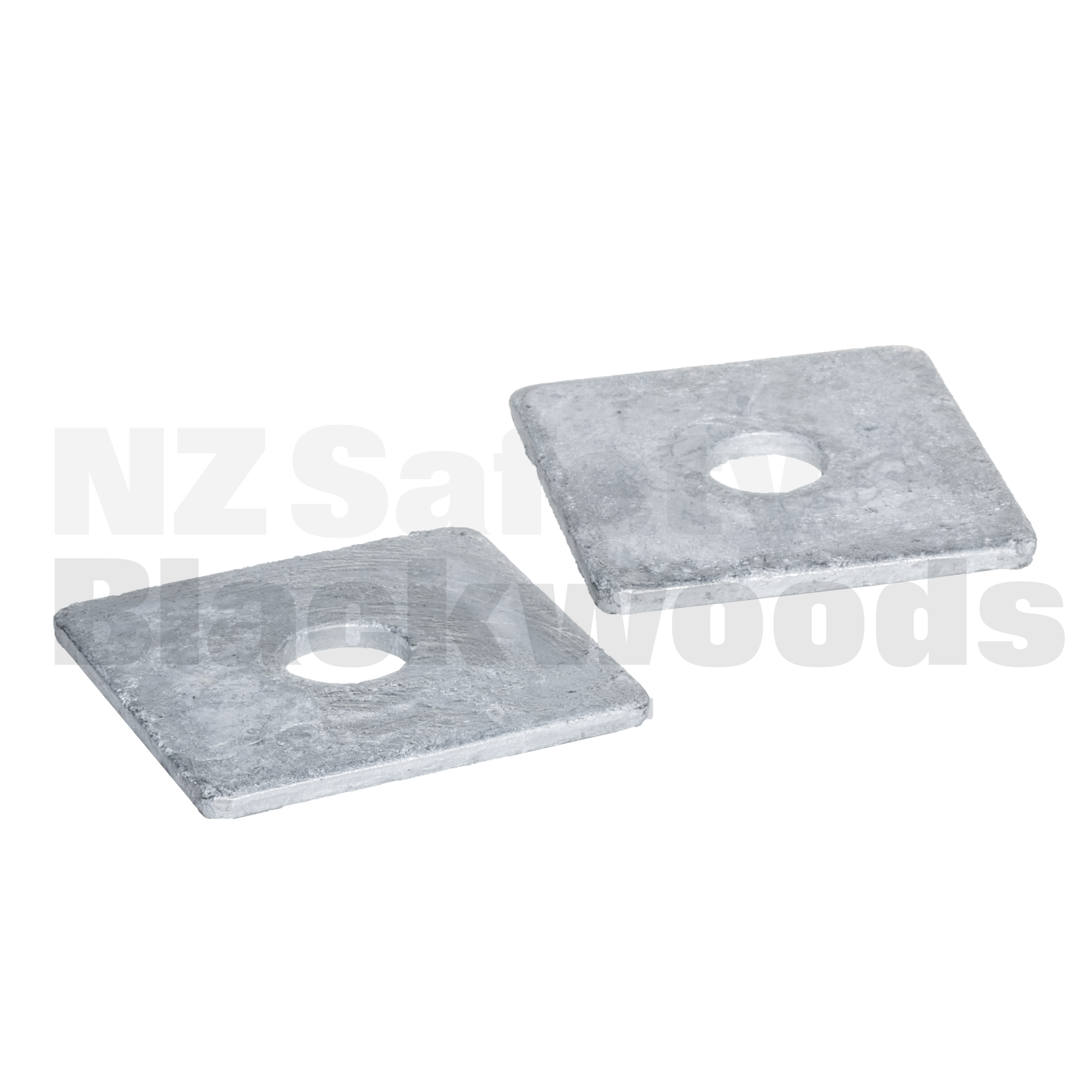 M12 x 40 x 40 x 3 Galvanised Square Washer-50 Pack for sale - NZ Safety ...