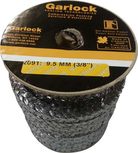 Garlock Style -2091 Graphite Packing-14mm x 4.3m (Each) for sale - NZ ...