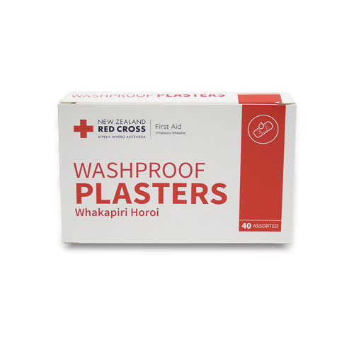Red Cross Assorted Washproof Plasters-Box of 40 (Packet) for sale | NZ ...