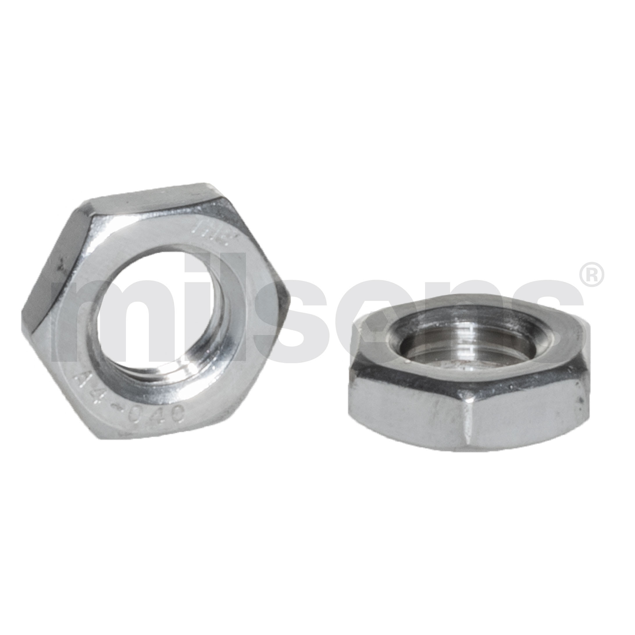 M8 SS316 Half Nut-100 Pack for sale - NZ Safety Blackwoods. | NZ Safety ...