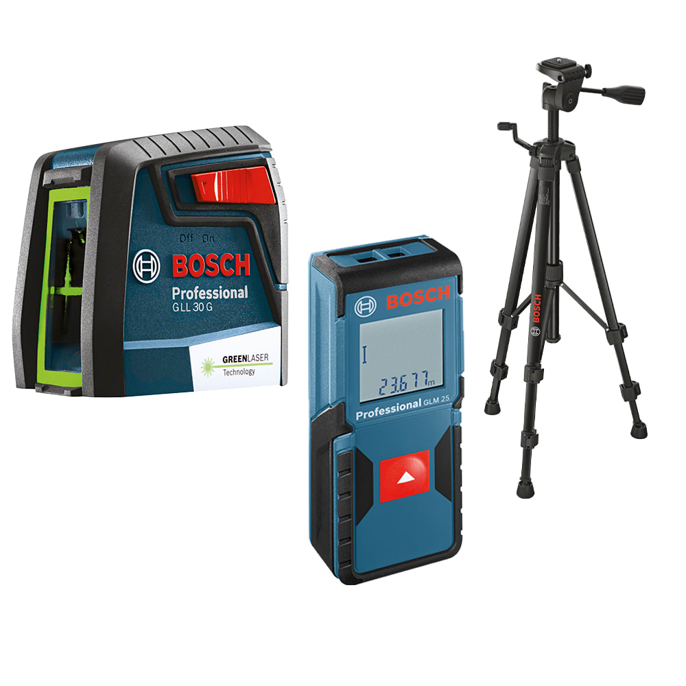 Bosch 3 Piece Professional Measuring Kit (Each) for sale - NZ Safety ...