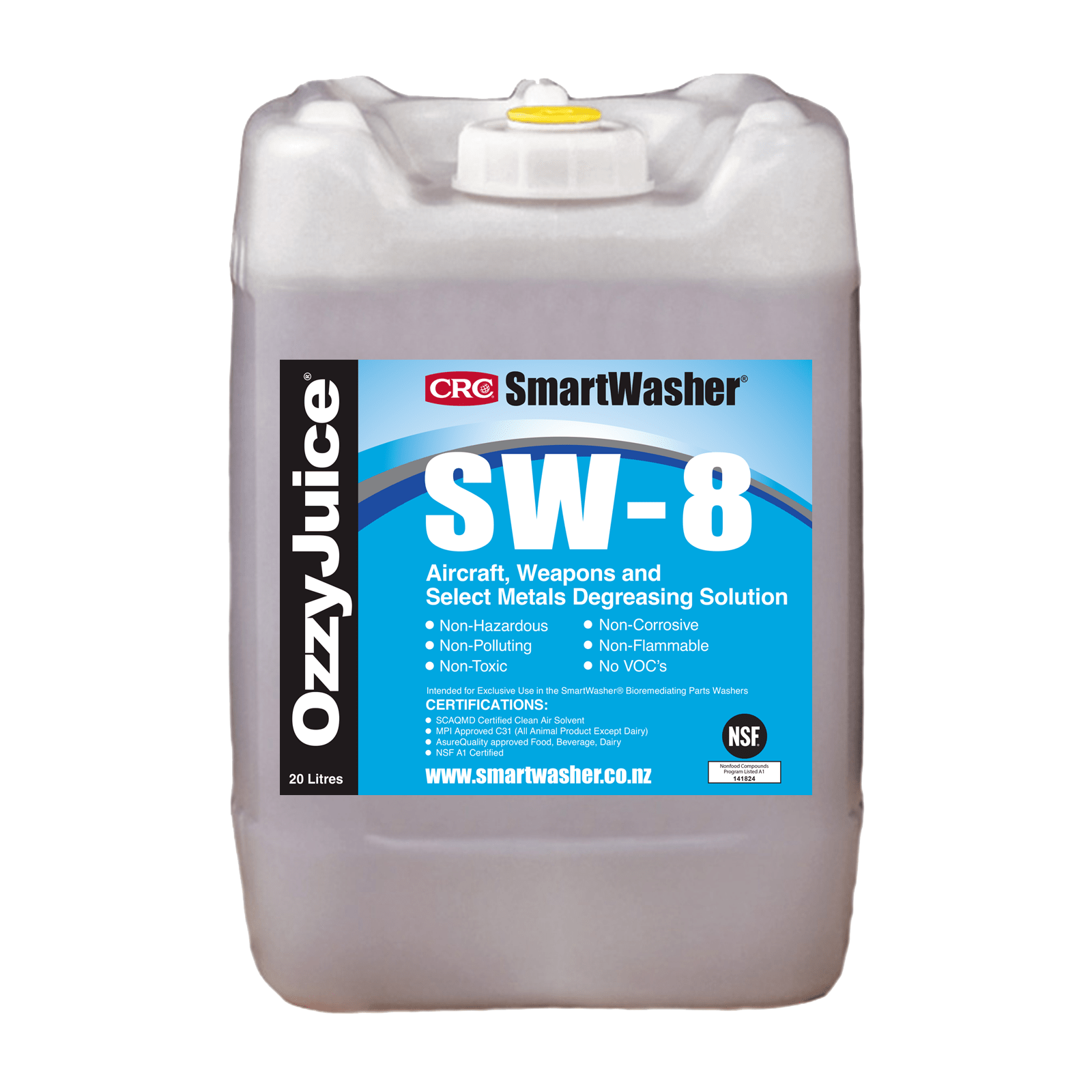 CRC Smartwasher OzzyJuice SW-8 20L (Each) for sale - NZ Safety ...