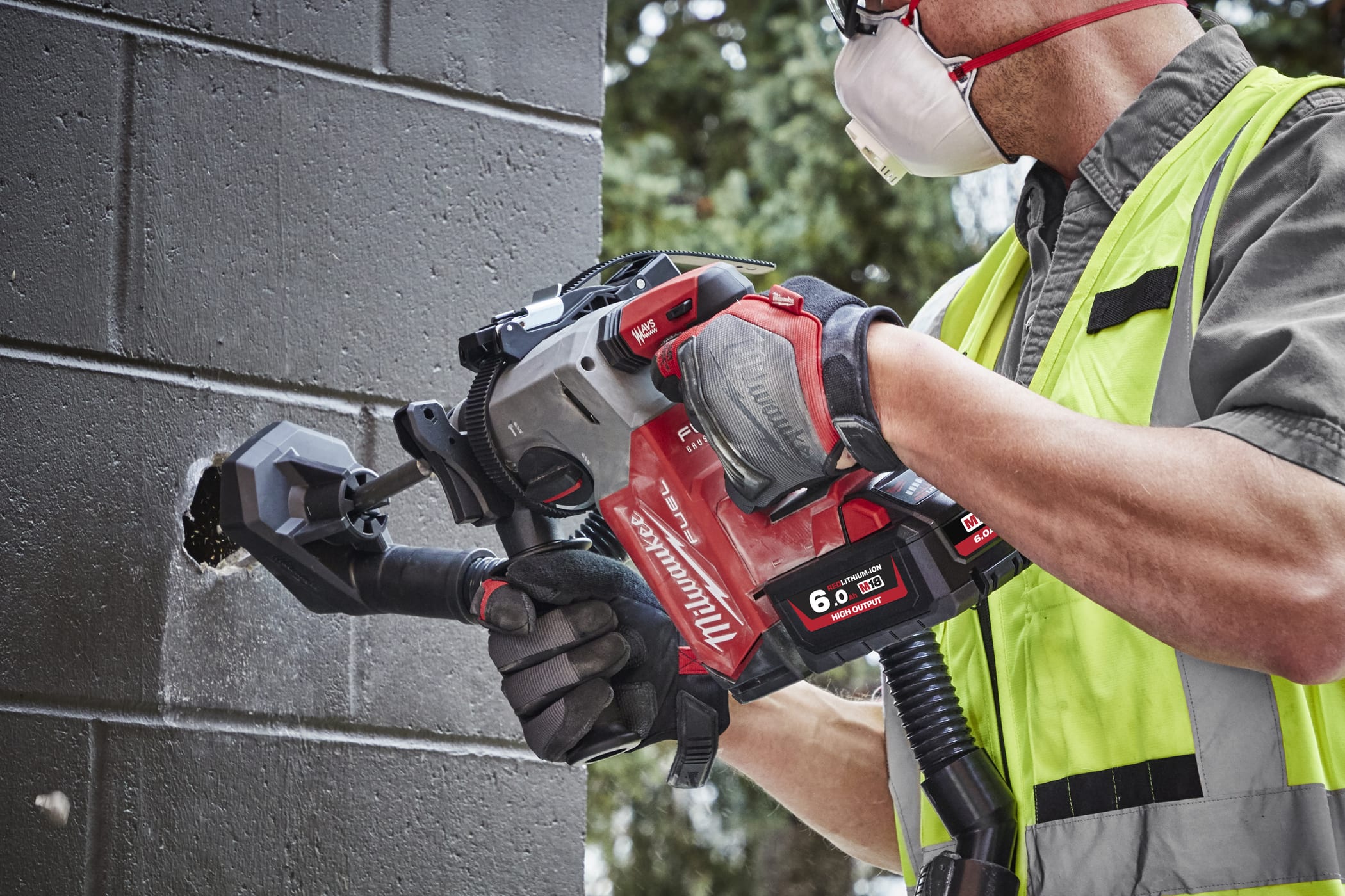 Milwaukee M18 FUEL SDS Plus Rotary Hammer-26mm-Cordless Kit for sale ...