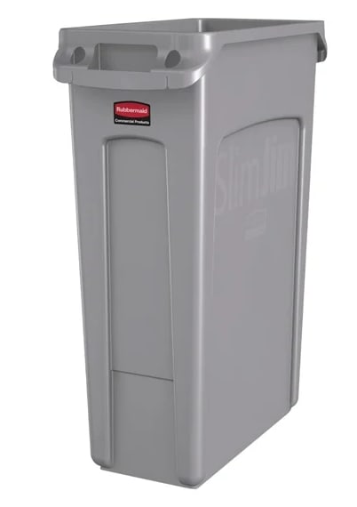 Rubbermaid Slim Jim Bin with Venting Channels-60L-Each for sale - NZ ...
