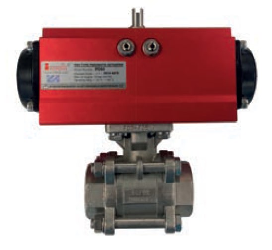 Ball Valve with Spring CL Pneumatic Actuator 80mm (Each) for sale - NZ ...