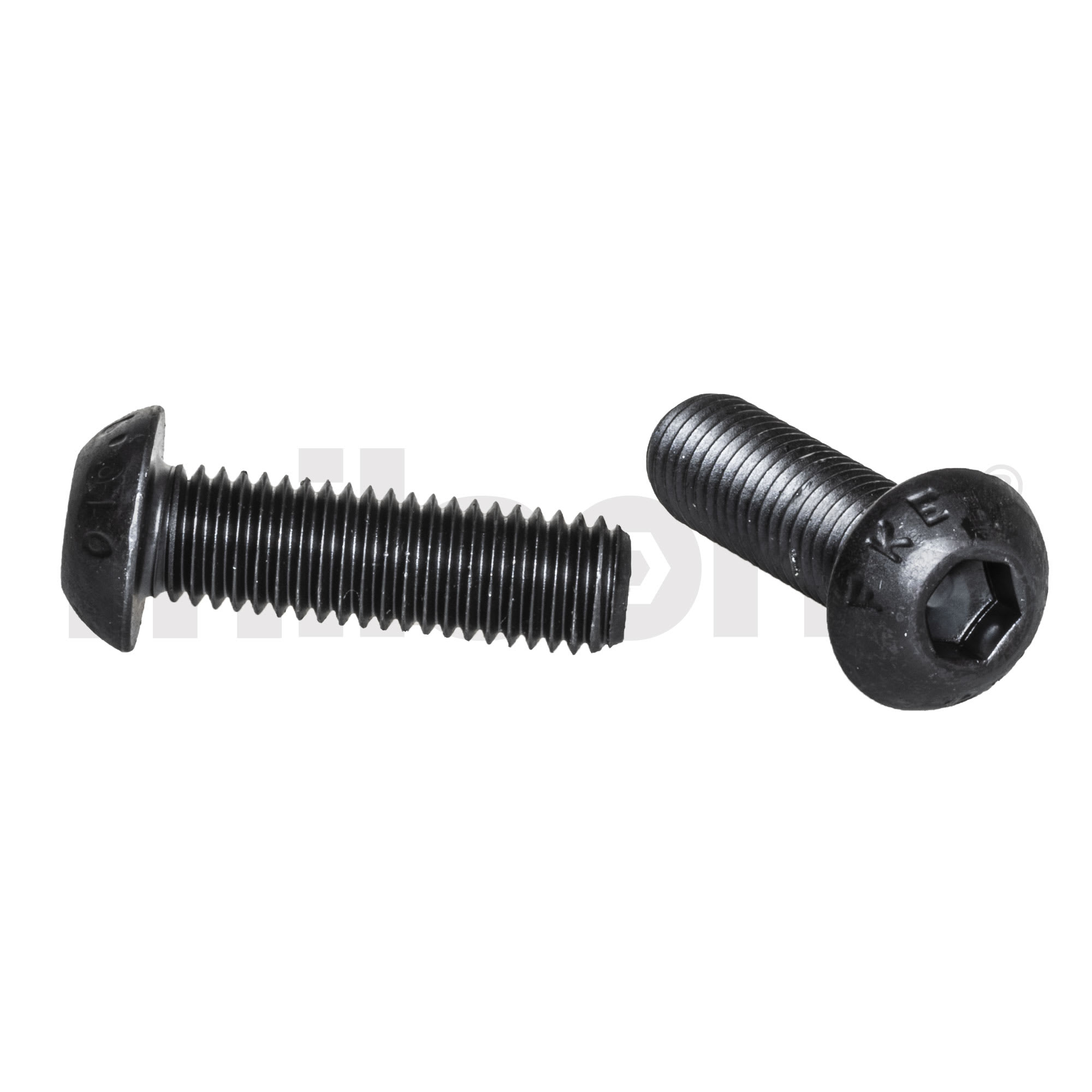 M5 x 40 Black Button Head Socket Screw-100 Pack for sale - NZ Safety ...