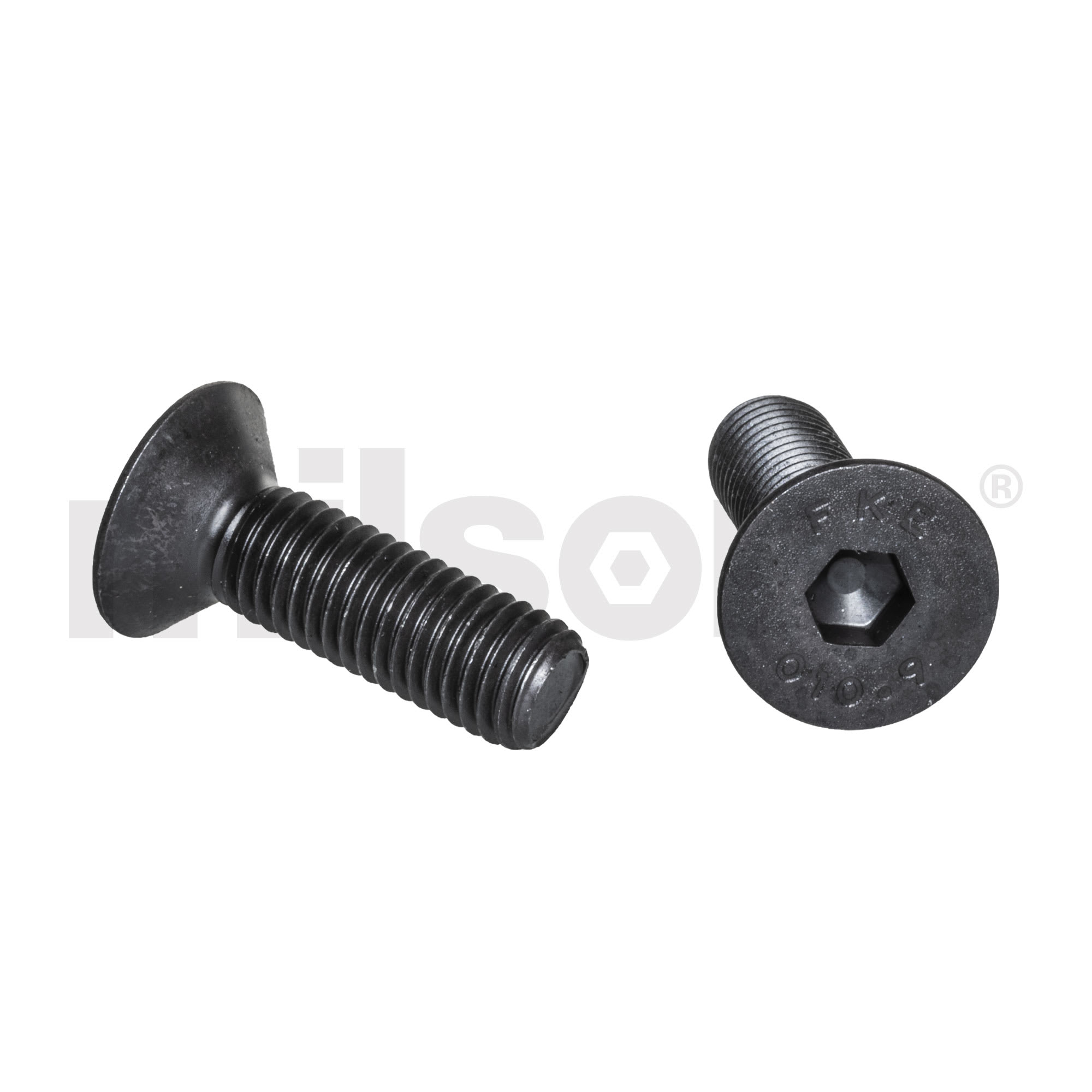 M8 x 25 Black CSK Socket Head Screw-100 Pack for sale - NZ Safety ...