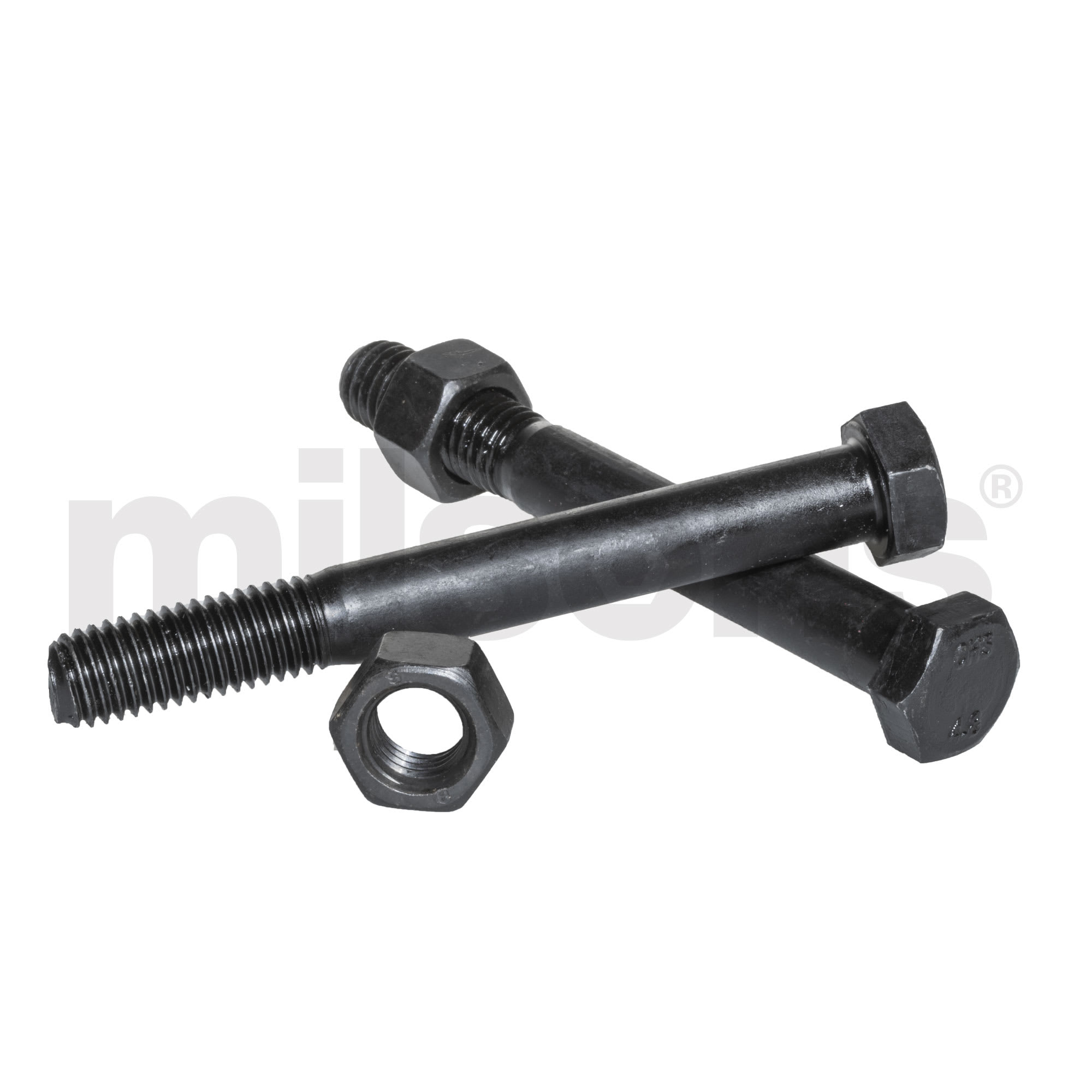 M8 x 30 Black Class 8.8 Bolt & Nut-200 Pack for sale - NZ Safety ...