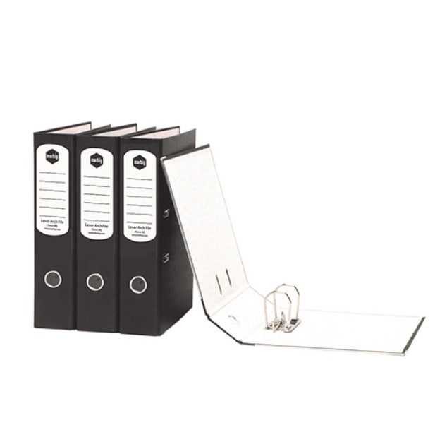 Marbig A4 Lever Arch File Black-Each for sale - NZ Safety Blackwoods ...