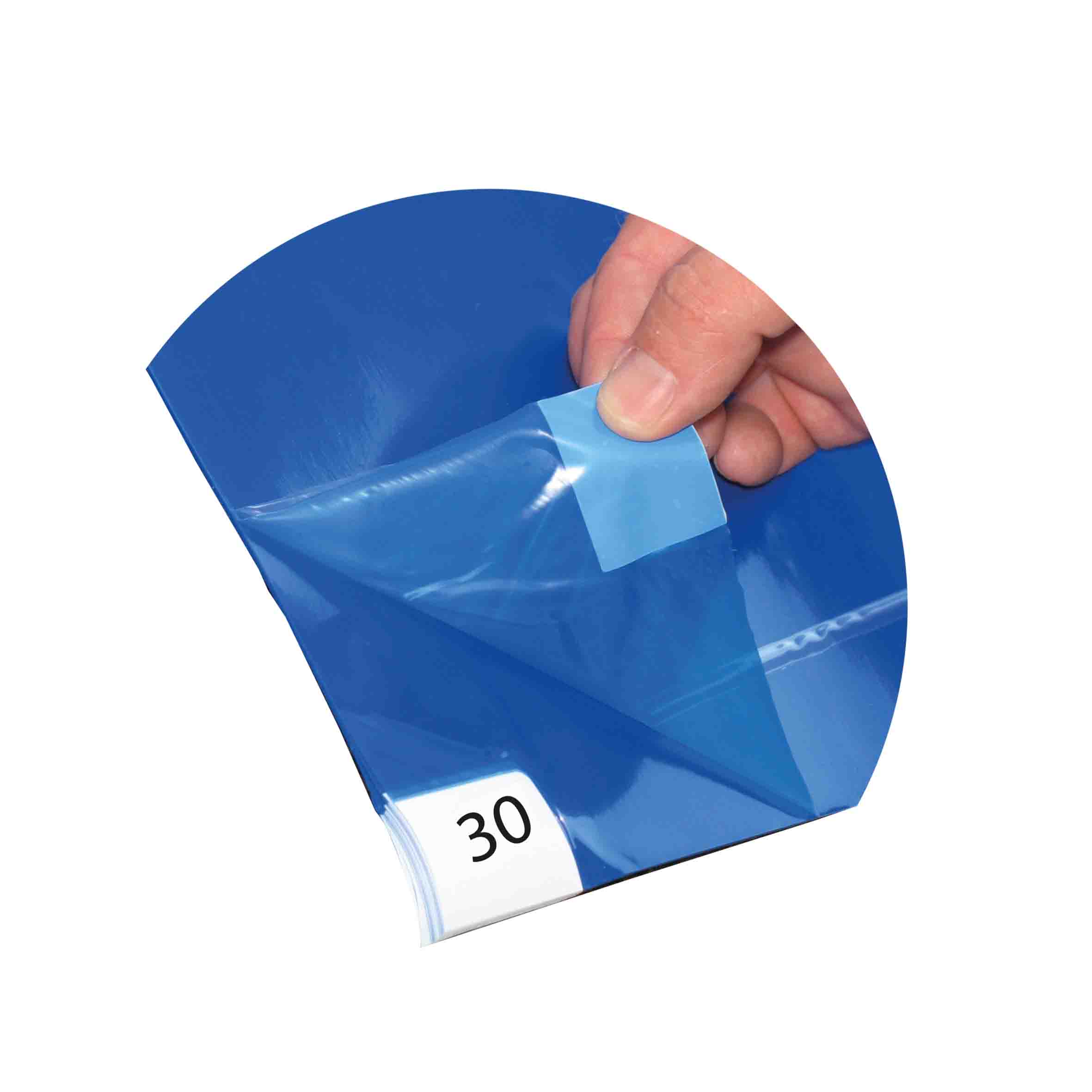 Sticky Clean Adhesive Mats - Blue-Box-10 for sale | NZ Safety Blackwoods