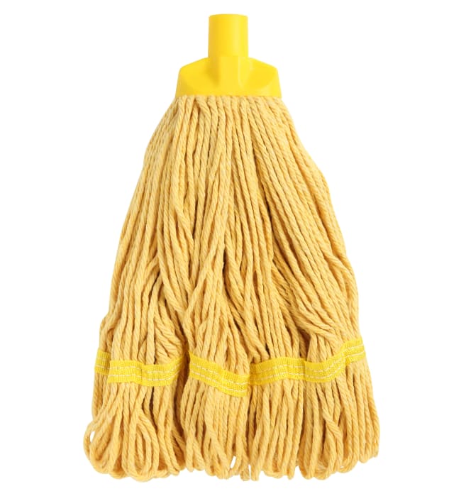 Edco Enduro Round Mop Head Yellow 350G/27cm-Each for sale - NZ Safety ...