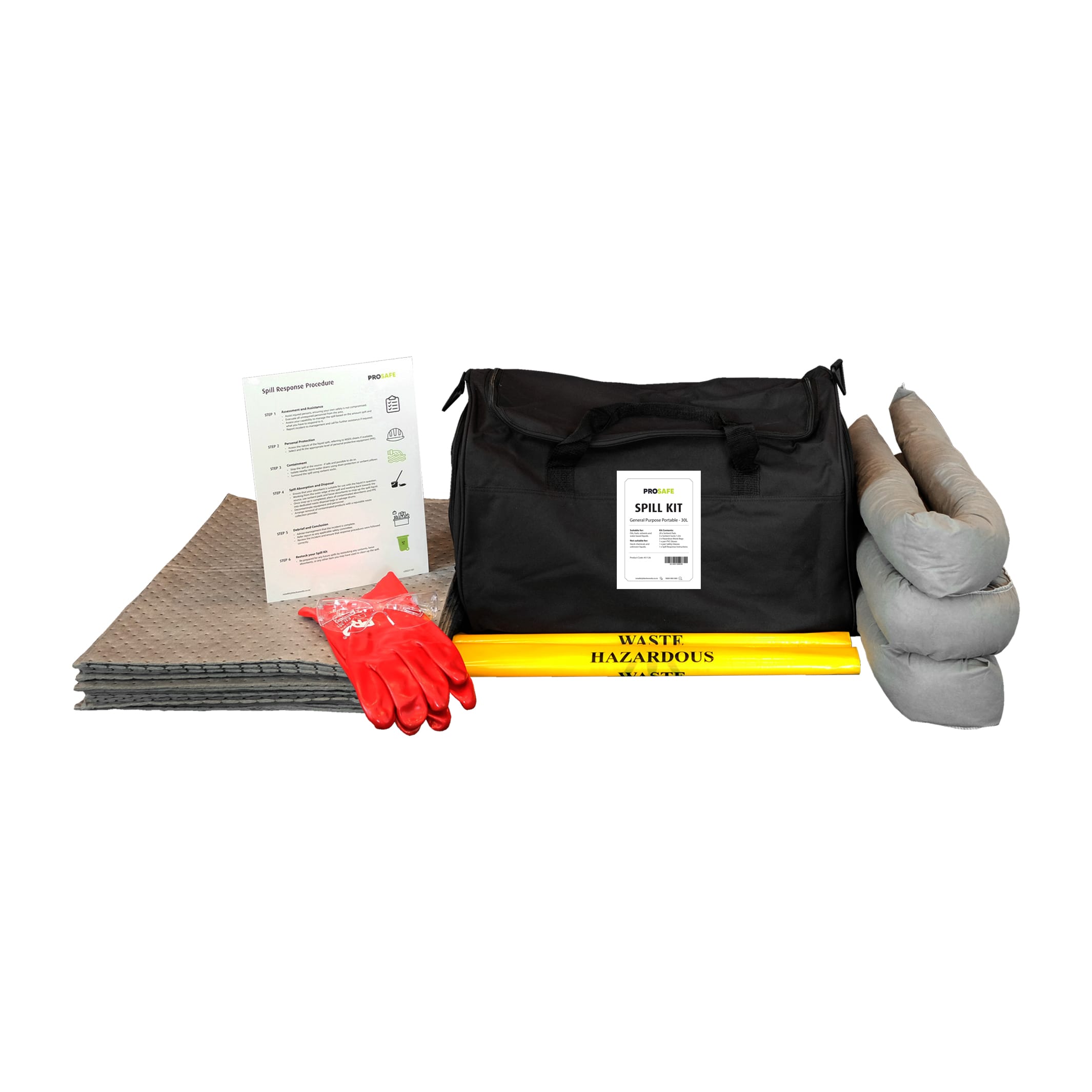 Prosafe General Purpose Spill Kit Standard 30L (Each) for sale - NZ ...