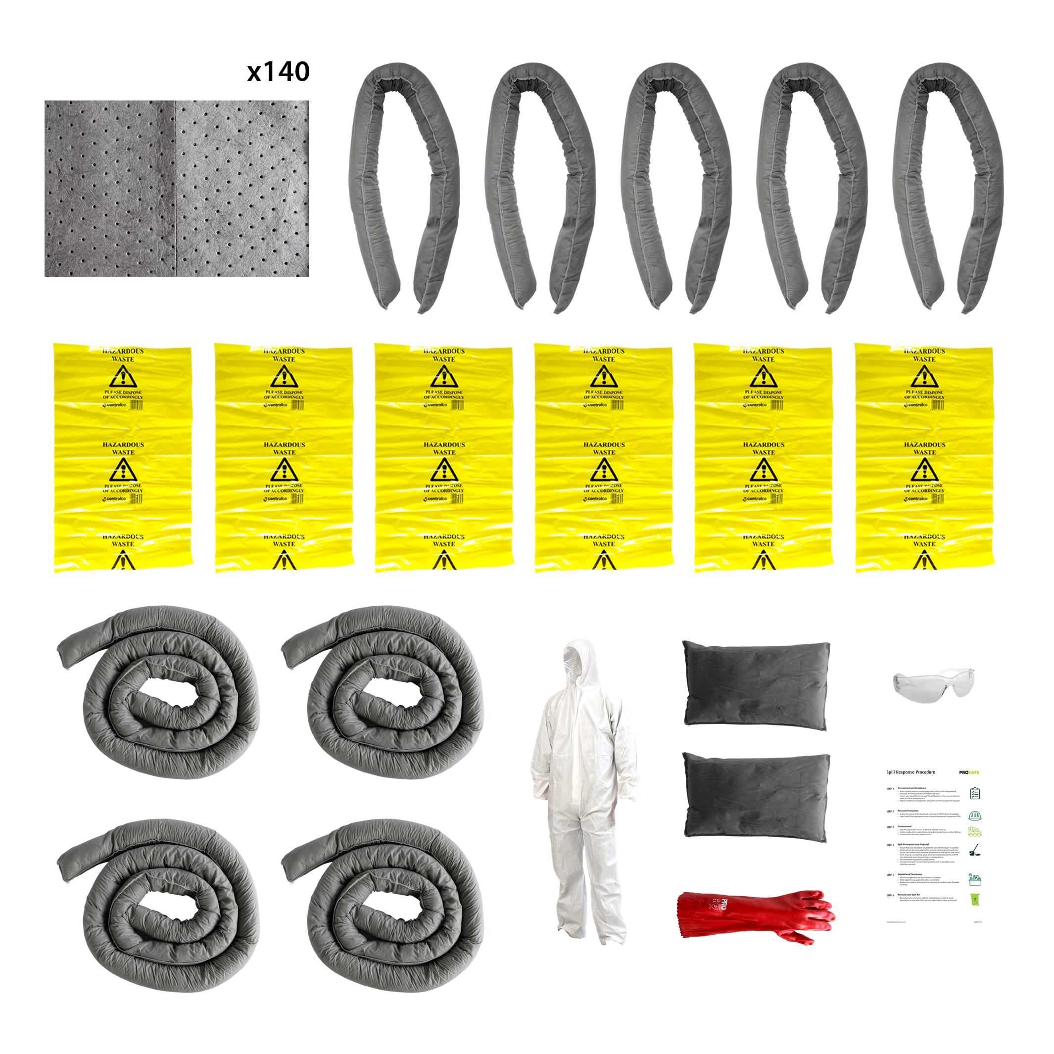 Prosafe General Purpose Spill Kit Standard 200L (Each) for sale - NZ ...