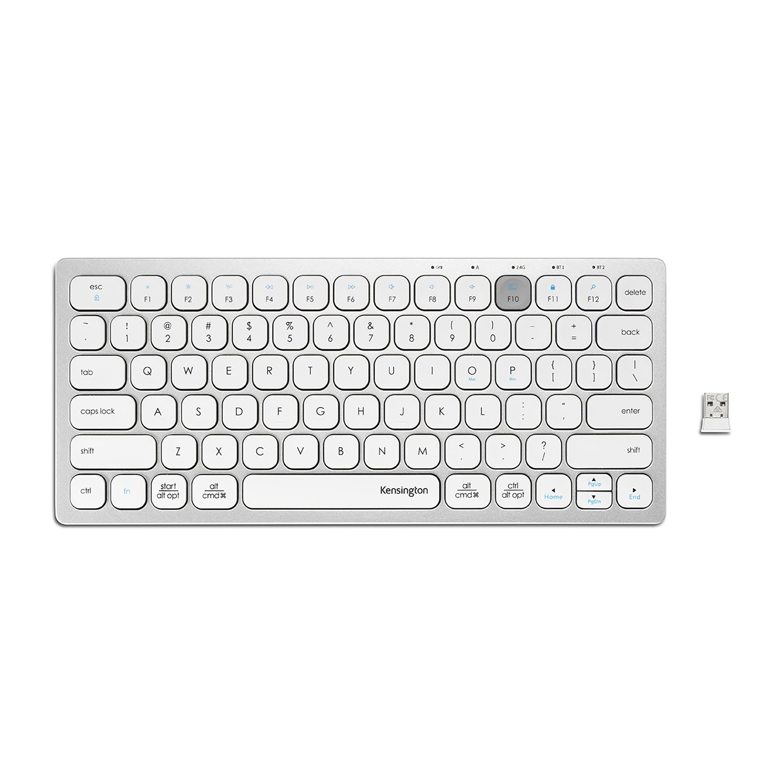 Kensington Device Dual Wireless Keyboard Silver-Each for sale - NZ ...
