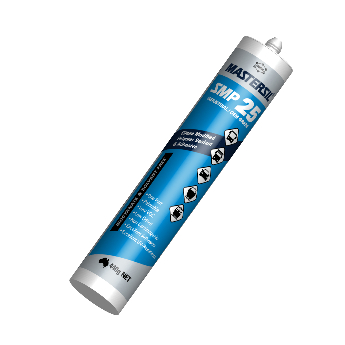 Admil Matersil SMP 25 White-300ml (Each) for sale | NZ Safety Blackwoods