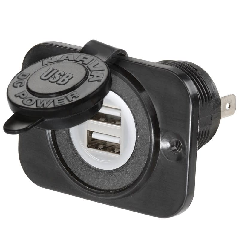 Narva Power Access HD Dual USB Socket (Each) for sale - NZ Safety ...