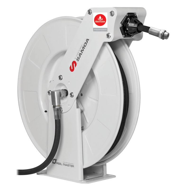 Alemlube Samoa Fuel/Oil/Air/Water Hose Reel-19mm x 15m (Each) for sale ...