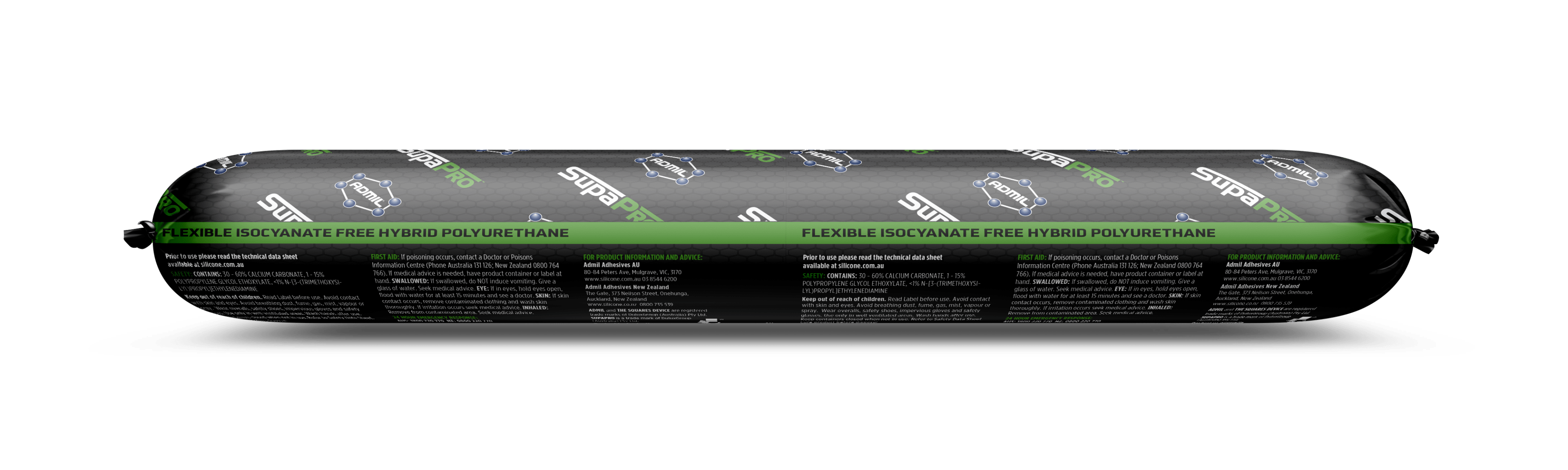 Admil SupaPro 450 Fast Cure Black-600ml (Each) for sale - NZ Safety ...