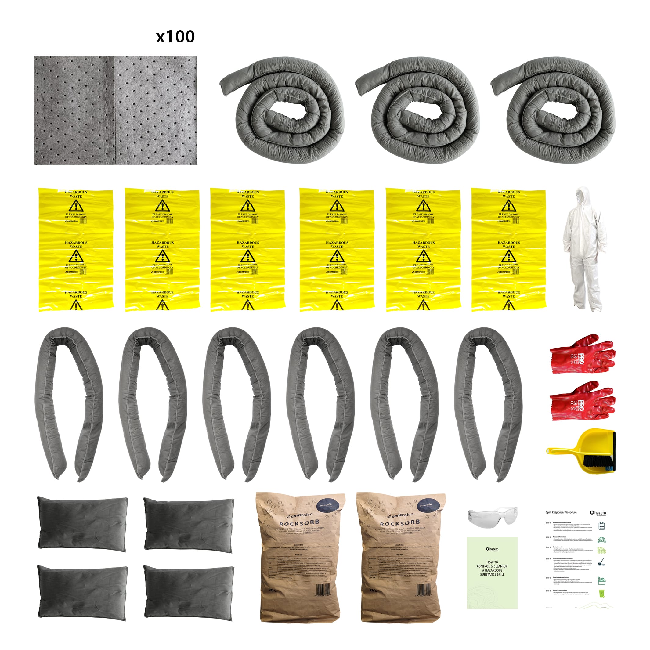 Hazero Mobile Spill Kit - General Purpose 200L (Each) for sale - NZ ...