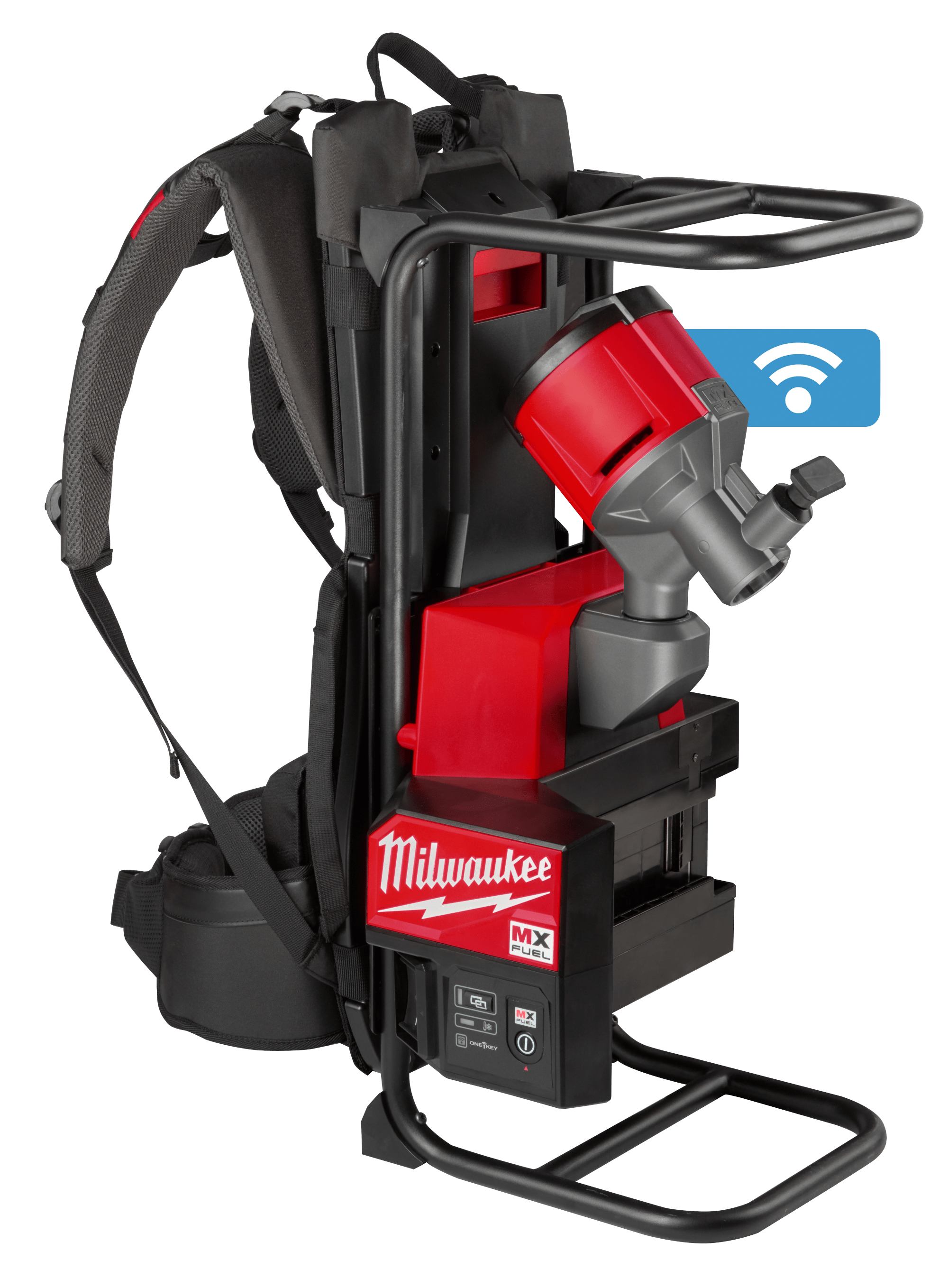 Milwaukee MX FUEL Backpack Concrete Vibrator-with One Key-Cordless Skin ...