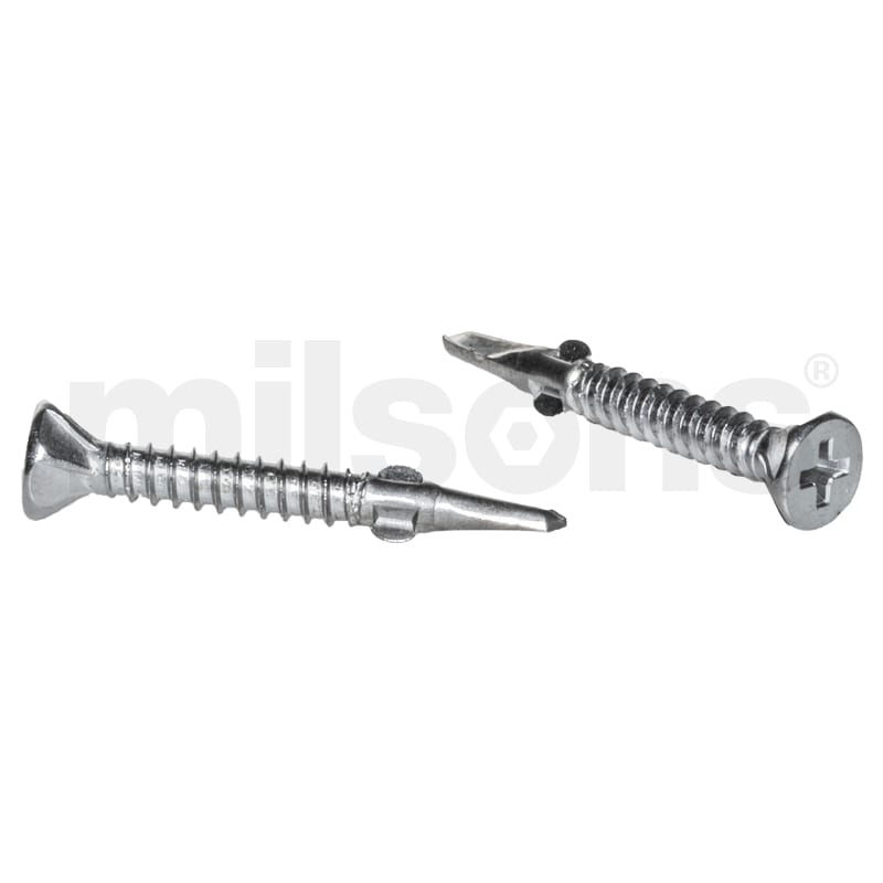 10G-16 x 60mm Wingtek Self Drilling Screw-Phillips-SS410-250 Pack for ...