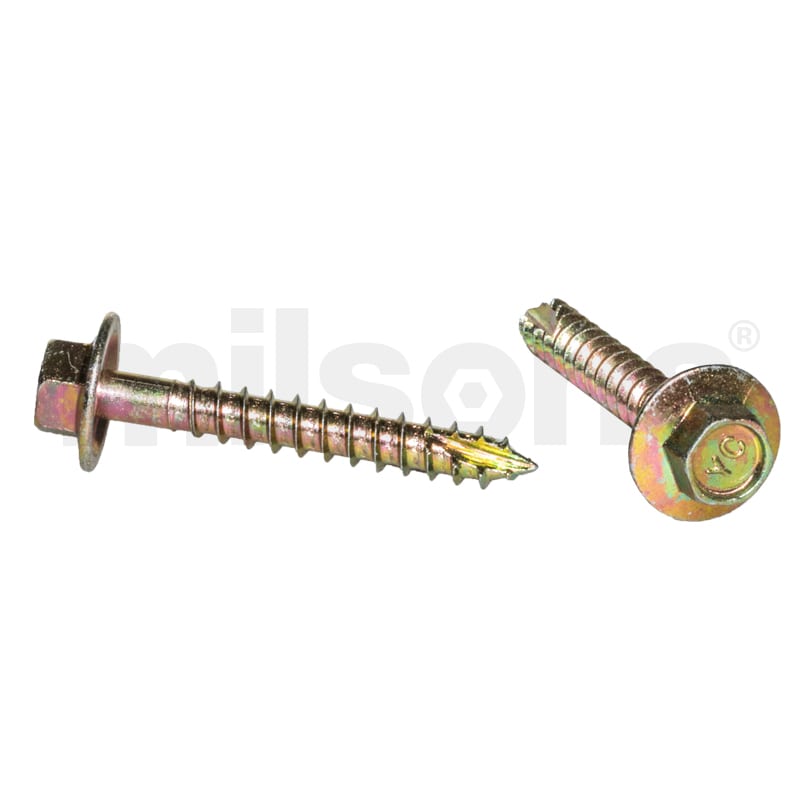 14G-10 x 50mm T17 HWF Self Tapping Screw-Nutsetter-Class 2 Yellow Zinc-500 Pack for sale - NZ ...