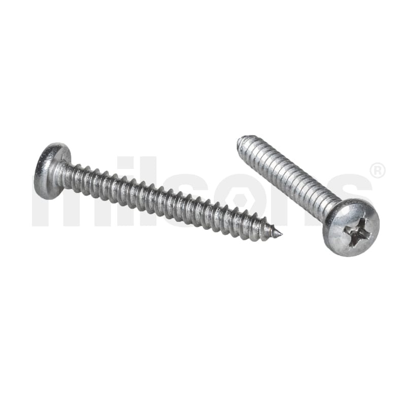 12G x 3/4" Pan Self Tapping Screw-Phillips-SS304-100 Pack for sale - NZ ...