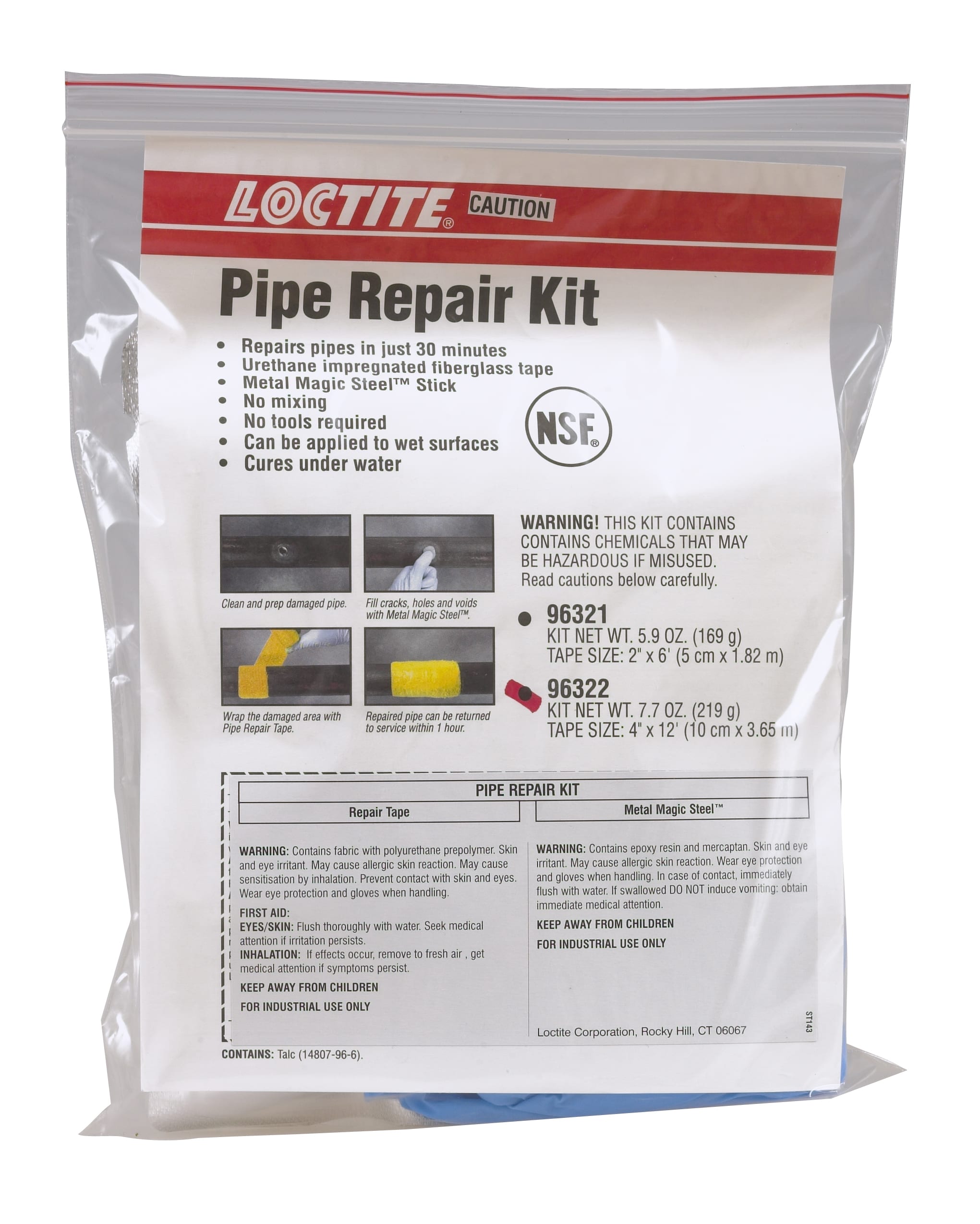 LOCTITE 5070 Pipe Repair Kit-100mm x 3.6m (Each) for sale - NZ Safety ...