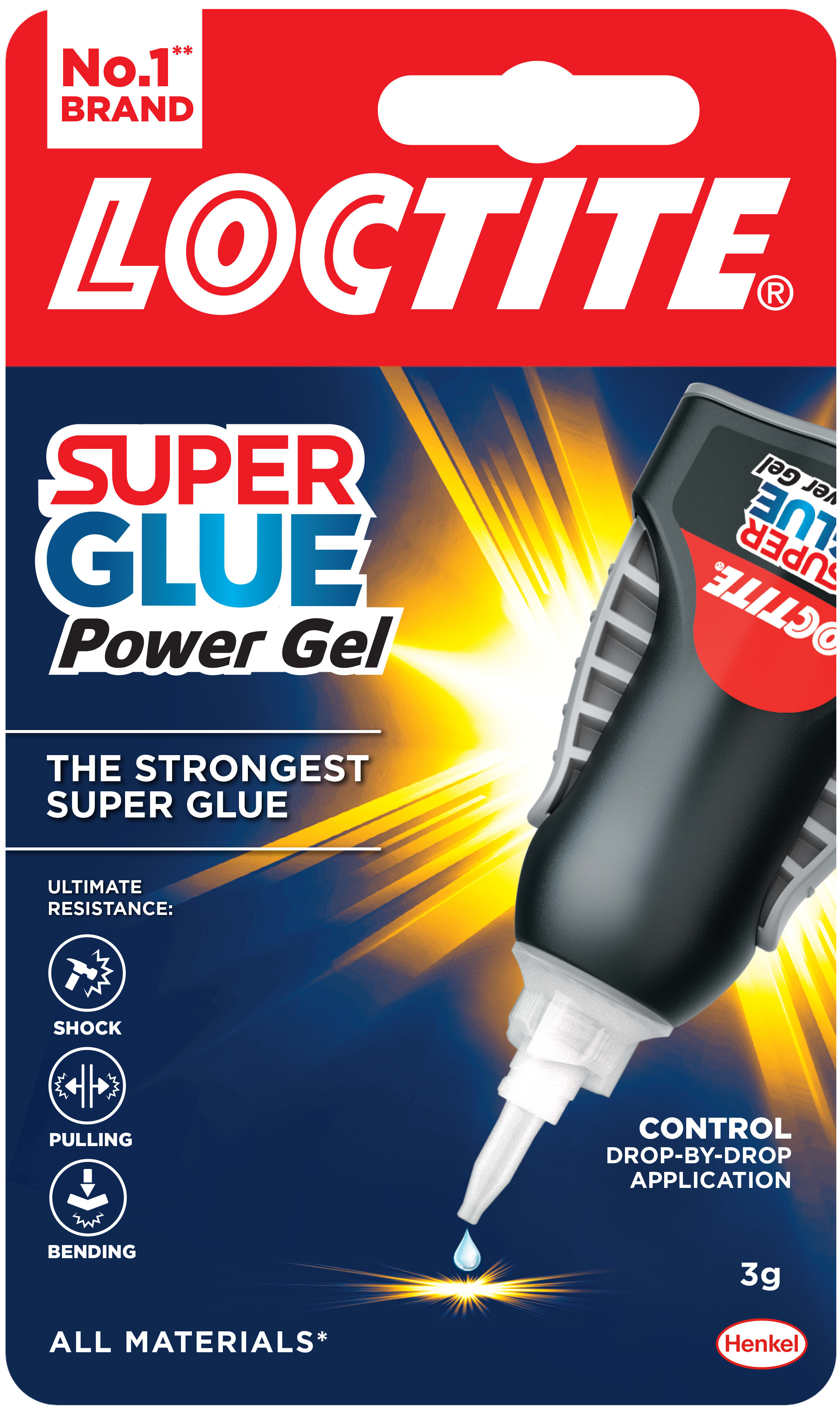 LOCTITE Super Glue Power Gel Control-3g (Each) for sale | NZ Safety ...