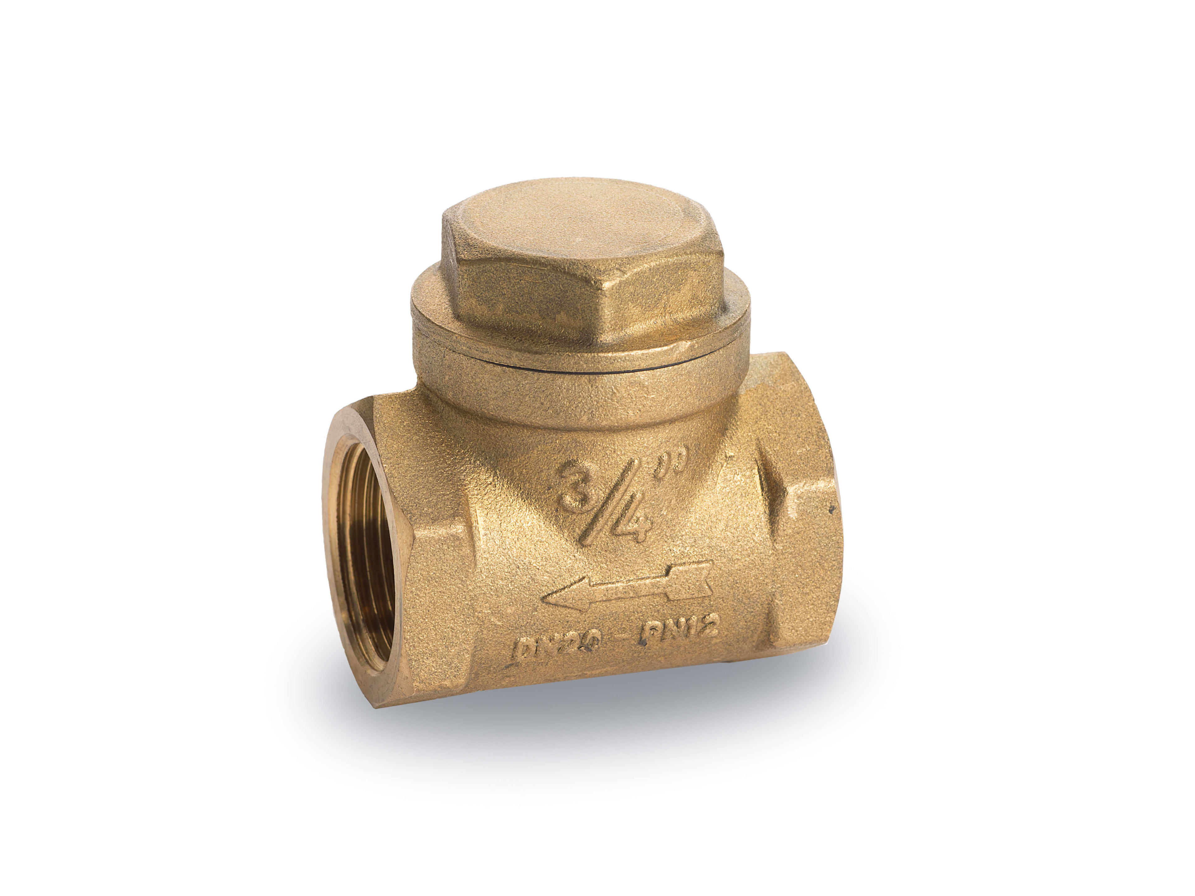 RuB s.126 Brass Swing Check Valve-20mm BSPP (Each) for sale - NZ Safety ...