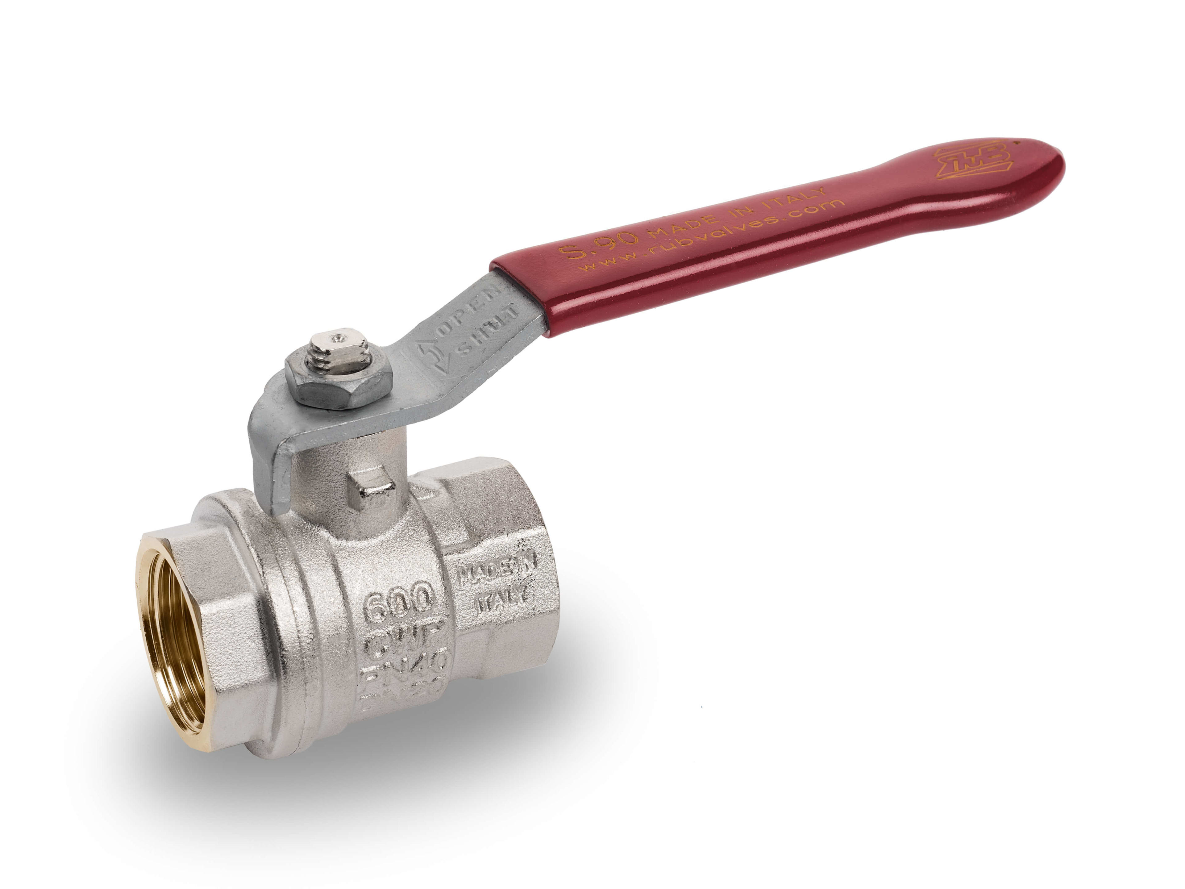 RuB s.90 Brass Ball Valve with Lever Handle-80mm BSPP (Each) for sale ...