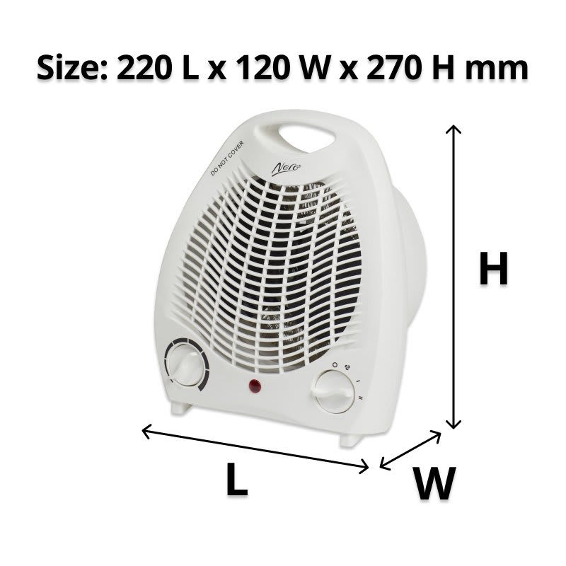 Nero Fan Heater (Each) for sale - NZ Safety Blackwoods. | NZ Safety ...